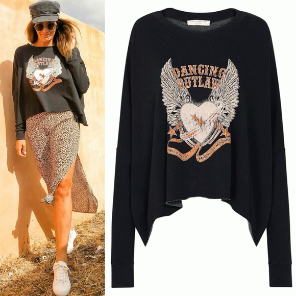 Sweaters | New Spell Designs Dancing Outlaw Sweater Xxs Black | Poshmark